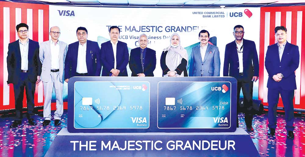 UCB launches Visa business card