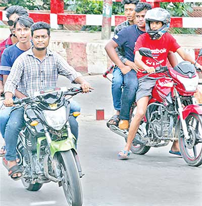 Wearing standard helmet key to bikers’ safety