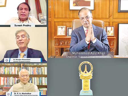 Aziz Khan wins Priyadarshni Academy awards
