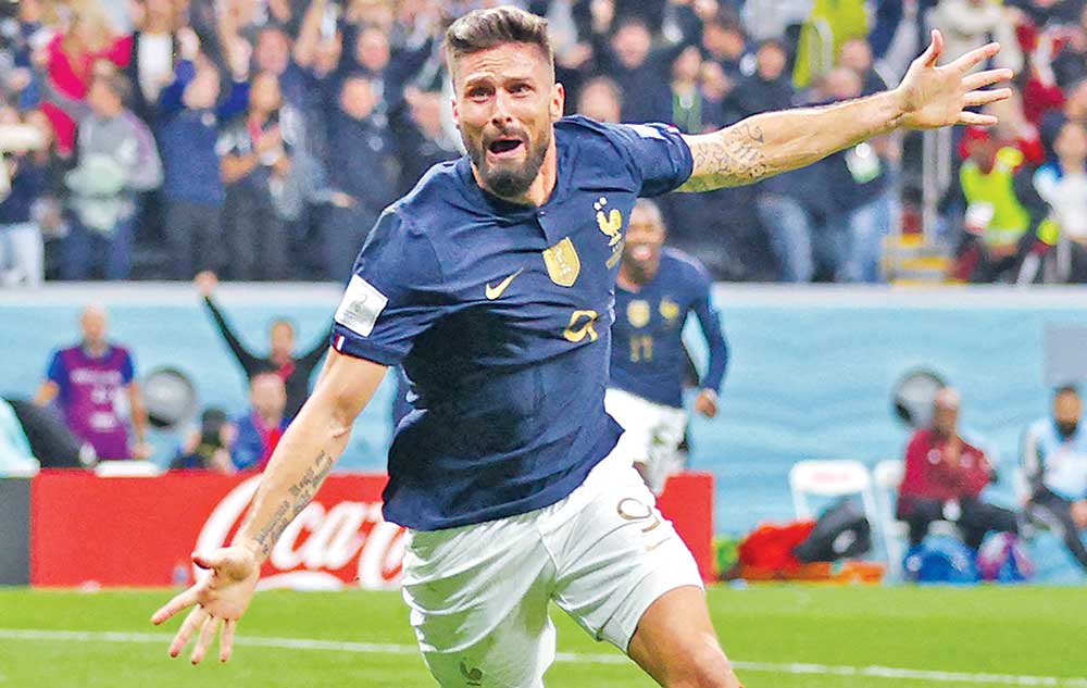 Incredible Giroud's magnificent World Cup continues