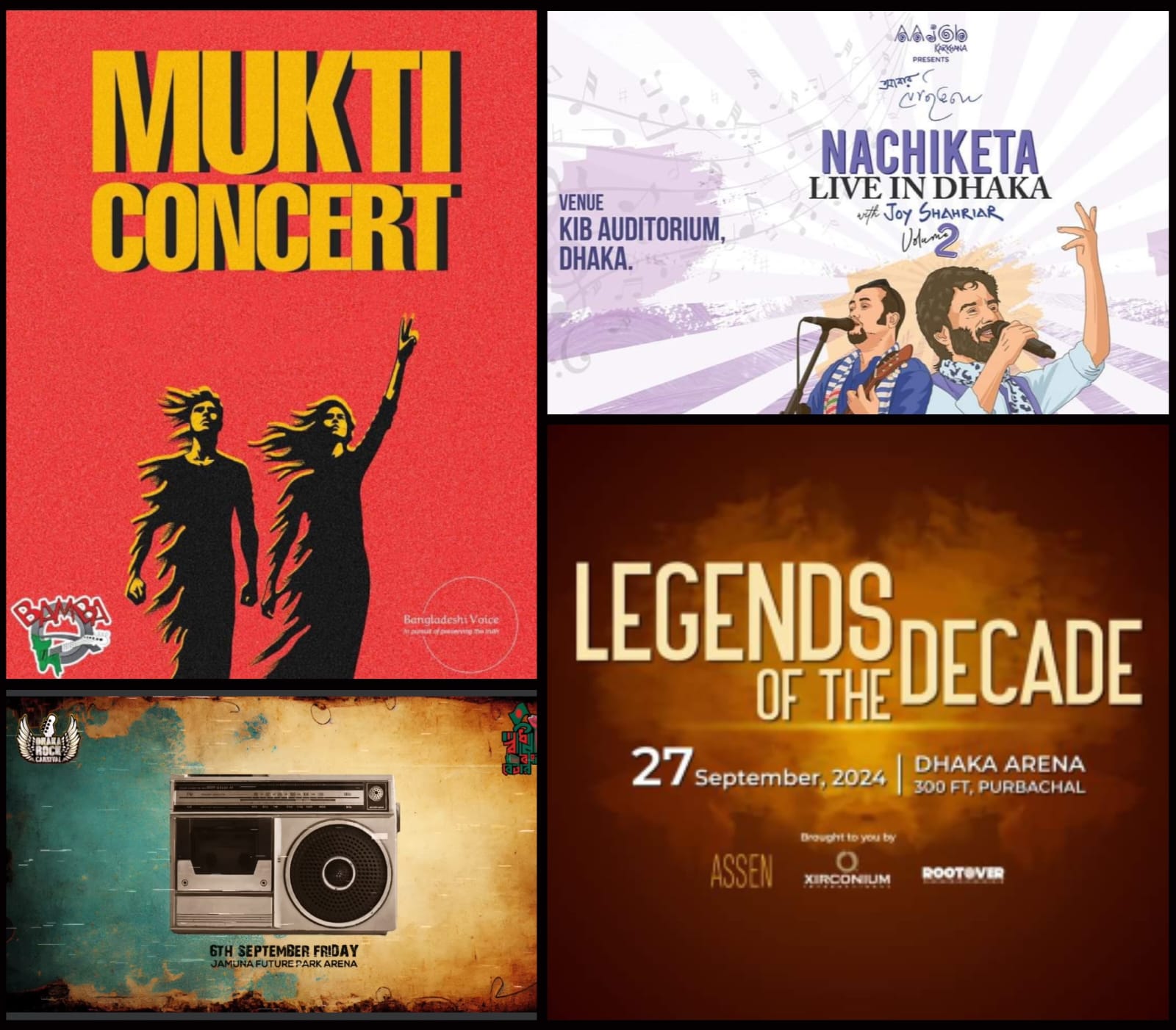 Return of concerts in ‘Bangladesh 2.0’: four major events announced