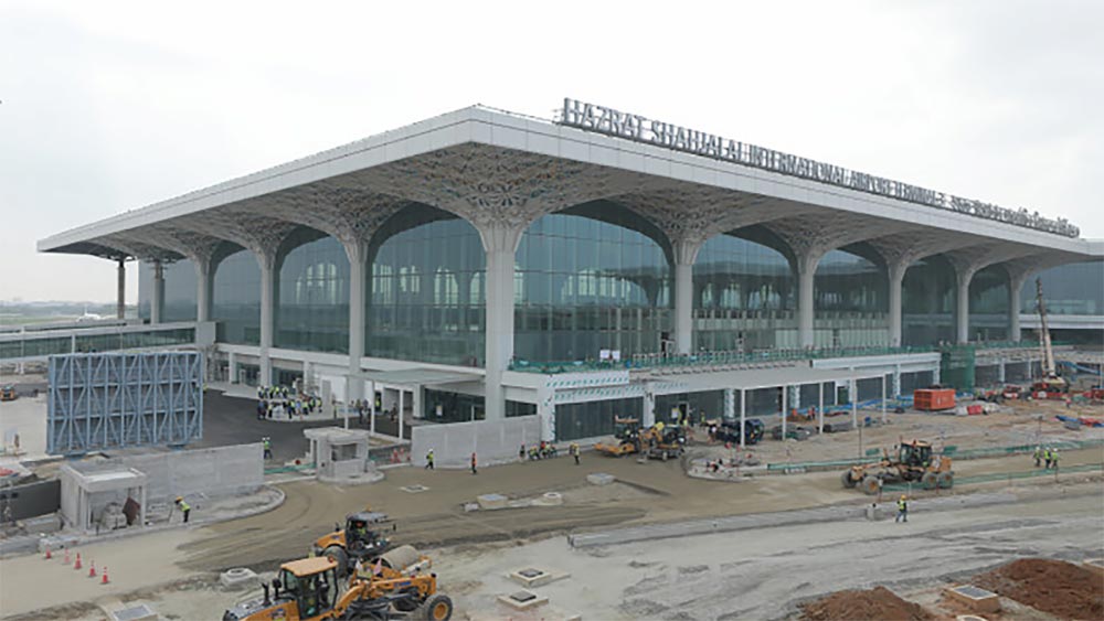 3rd terminal at Dhaka airport on track for completion